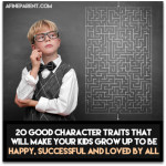 20 Good Character Traits That Will Help Your Kids Grow Up to Be Happy ...